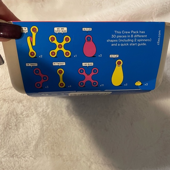 Clixo | Toys | Clixo 3 Piece Set In Modern Magnetic Play Set Experience ...